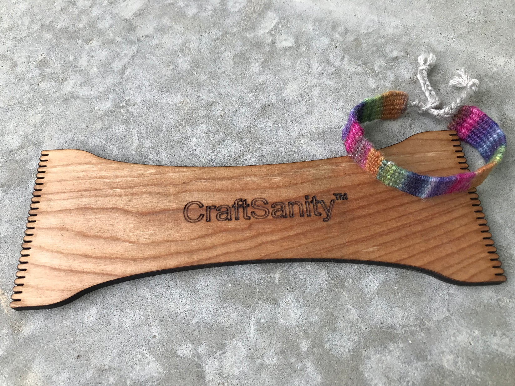 CraftSanity™ Bracelet & Mini Tapestry Loom